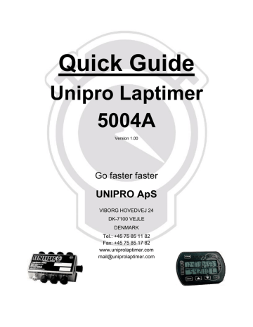 Laptimer 5004A Quick Guide | Manualzz
