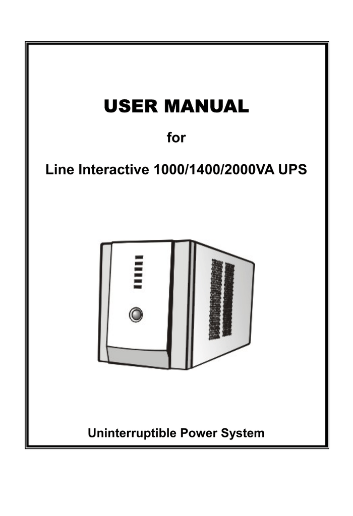 USER MANUAL Manualzz