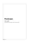 PicoScope Oscilloscope User Guide | Manualzz