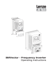 SMVector Frequency Inverter Operating Instructions | Manualzz