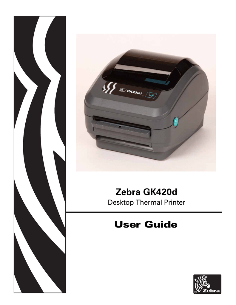 Zebra GK420d User Manual Manualzz