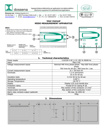 MIDO Measurement Apparatus User Manual | Manualzz
