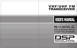 Baofeng UV-5R - User manual, User Guide, Owner's manual