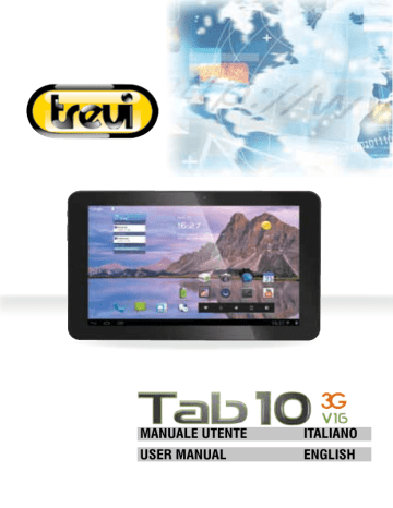 Trevi Tab 10 3G V16 User Manual | Manualzz