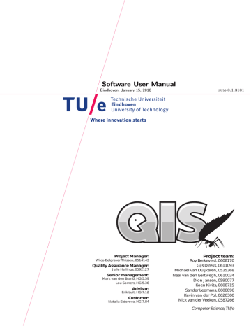 QIS Software User Manual | Manualzz