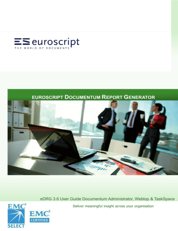 Documentum Report Generator eDRG User Guide | Manualzz