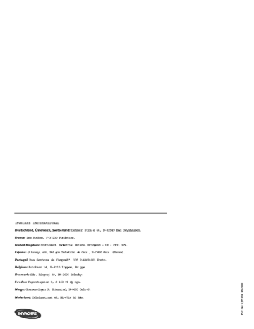 Invacare Reliant 100, 150, 200, 250 User Guide | Manualzz