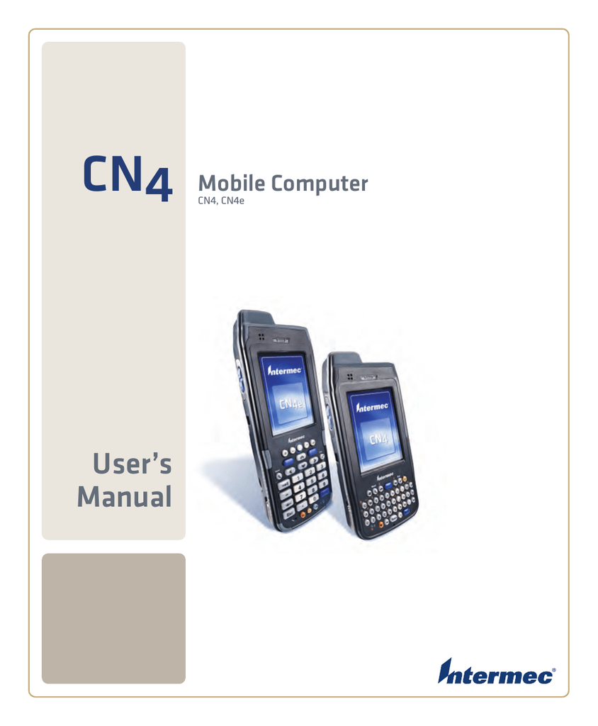 Intermec CN4 User manual | Manualzz
