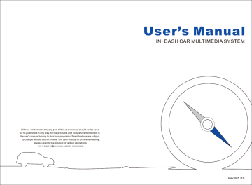 RoadRover i10, i9 Car Media System User's Manual | Manualzz