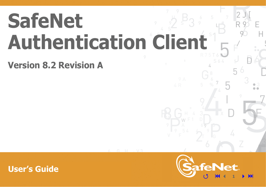 SafeNet Authentication Client User's Guide | Manualzz
