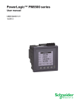 PowerLogic PM5500 series User Manual | Manualzz