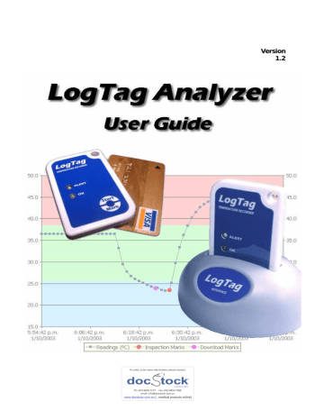 LogTag Analyzer User Guide | Manualzz