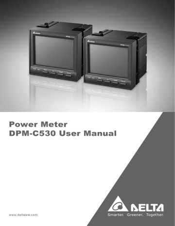 DELTA DPM-C530 User Manual | Manualzz