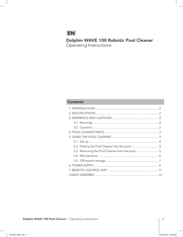 Dolphin WAVE 100 Operating Instructions Manual | Manualzz