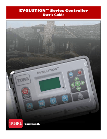 Irrigation Controller EVOLUTION Series User’s Guide | Manualzz