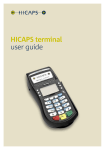 Verifone VX 820 and VX 680 HICAPS Terminal User Guide | Manualzz