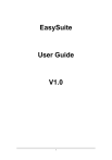 EasySuite User Guide | Manualzz