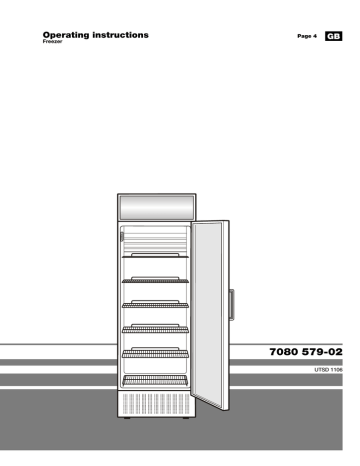 Freezer 7080 579-02 Operating instructions | Manualzz