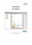 flexAnalysis flex User Manual | Manualzz
