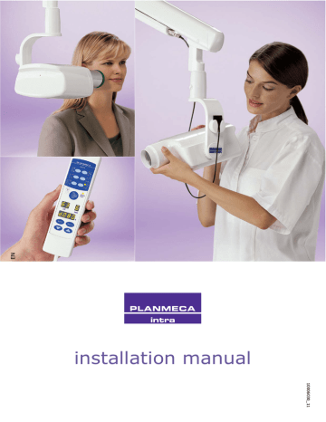 Planmeca intra Installation manual | Manualzz