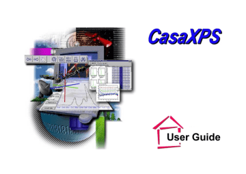 CasaXPS 2.0 User's Manual | Manualzz