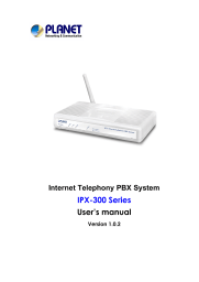 Planet IPX-300 - Data Sheet, quick guide, User's manual