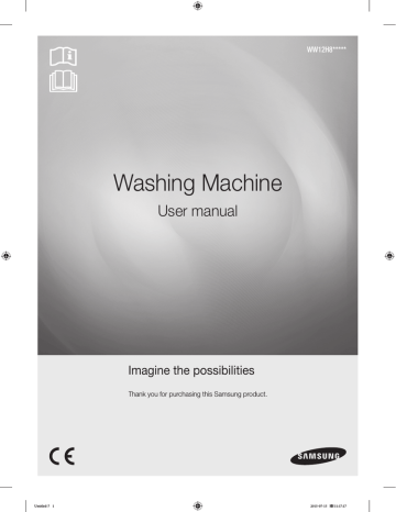 Samsung WW8000 Washing Machine with ecobubble, 12 kg User Manual | Manualzz