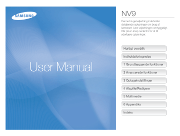 Samsung NV9 Betjeningsvejledning | Manualzz