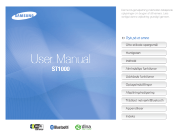 Samsung ST1000 Betjeningsvejledning | Manualzz