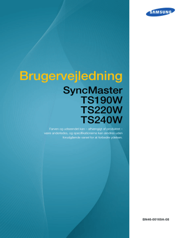 Samsung TS240W Betjeningsvejledning | Manualzz