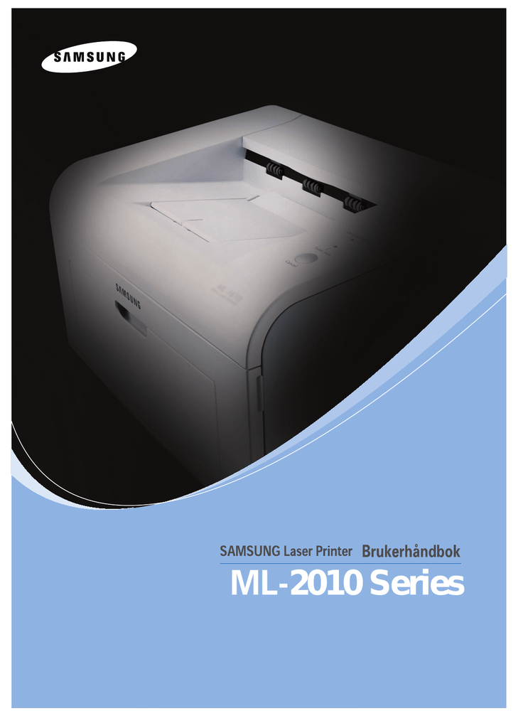 Samsung ML-2010R Bruksanvisning | Manualzz