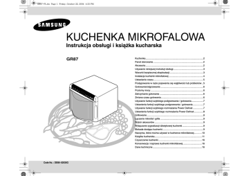Samsung GR87-S Instrukcja obsługi | Manualzz