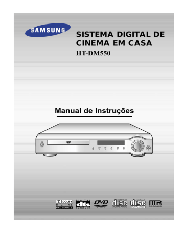 Samsung HT-DM550 Manual do usuário | Manualzz