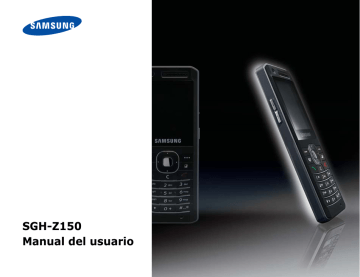 Samsung SGH-Z150 Manual de usuario | Manualzz