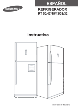 Samsung RT43MASW - Manual de usuario, manual de instrucciones