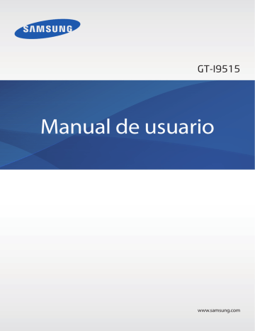 Samsung GT-I9515 Manual de usuario | Manualzz