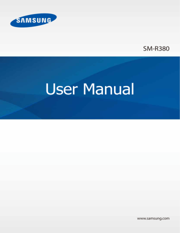 Samsung SM-R380 User manual | Manualzz