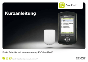 Kurzanleitung mylife™ OmniPod® Insulinpumpe | Manualzz