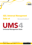 IGEL Universal Management Suite v4 UMS Benutzerhandbuch | Manualzz