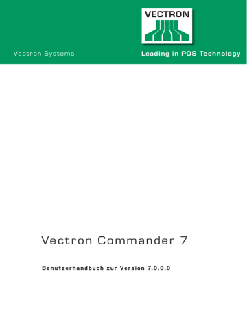 Vectron Commander 7 Bedienungsanleitung | Manualzz