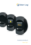 Solar-Log 300, Solar-Log 1200, Solar-Log 2000 Installationshandbuch ...