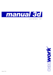 Cadwork cadwork 3D - Benutzerhandbuch