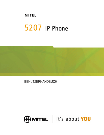 Mitel 5207 IP Bedienungsanleitung | Manualzz