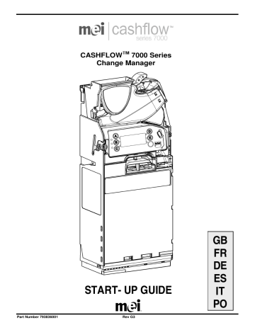MEI CF7900 Startup Manual | Manualzz