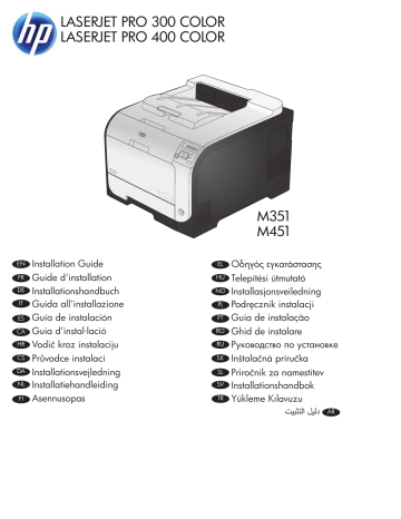 HP LaserJet Pro 300 Color M351, LaserJet Pro 400 Color M451 ...