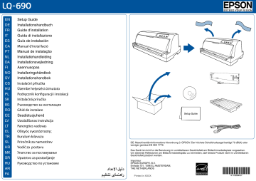Epson LQ-690 Setup Guide | Manualzz