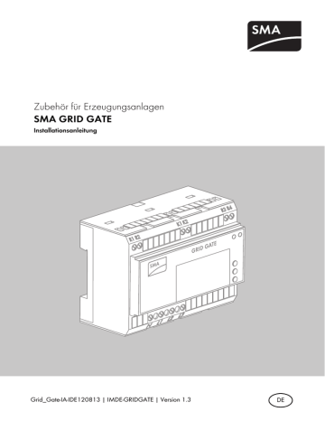 SMA Grid Gate-10 Installationsanleitung | Manualzz