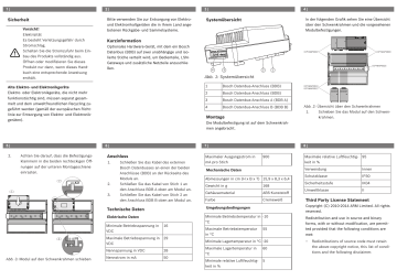 Bosch ICP-MAP0012 CAN-Splitter Module Installation Guide | Manualzz