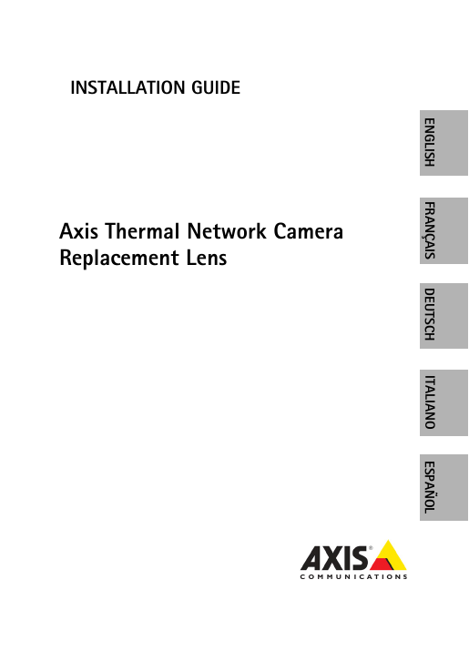 Axis Installation Guide | Manualzz