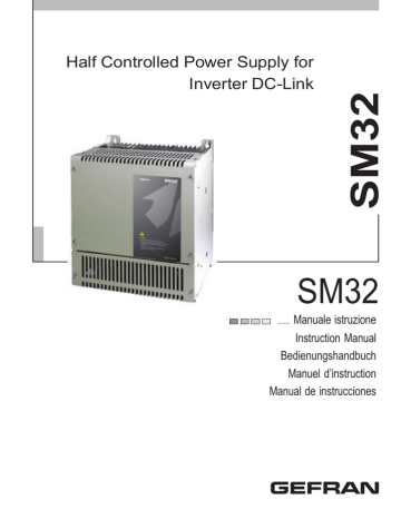 Half Controlled Power Supply SM32 SM32 Instruction Manual | Manualzz